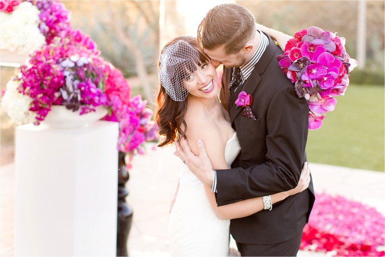 Modern Colorful El Chorro Wedding