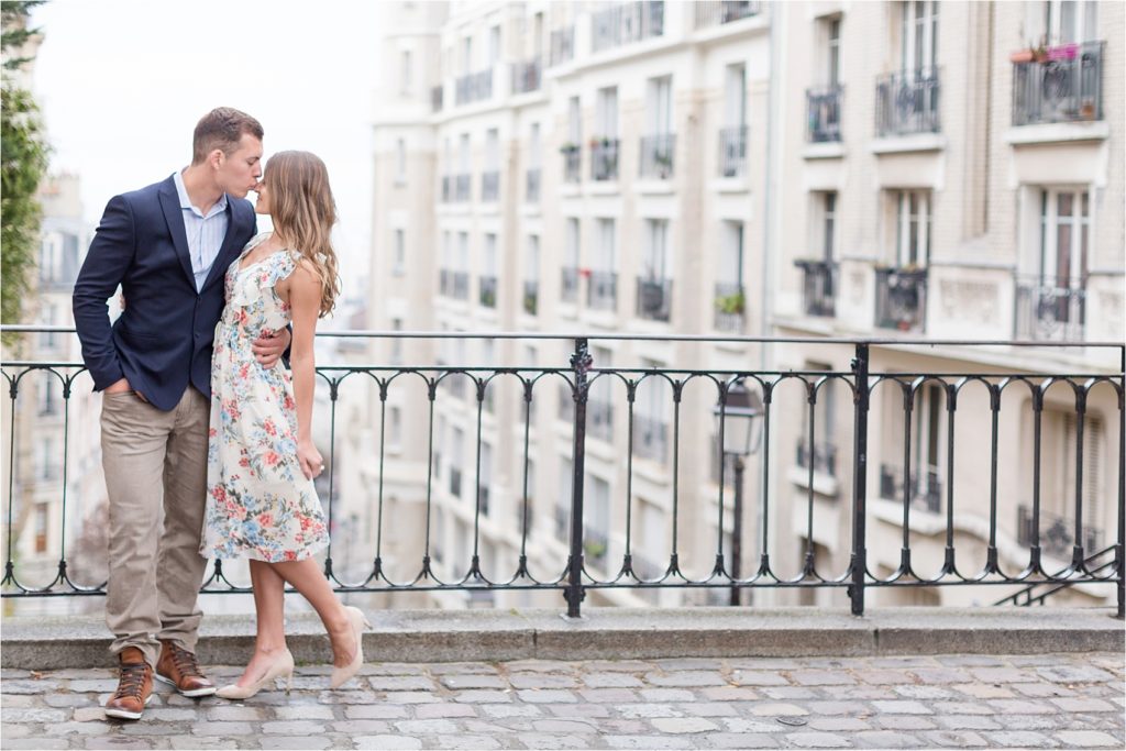 Romantic Paris Engagement Photos