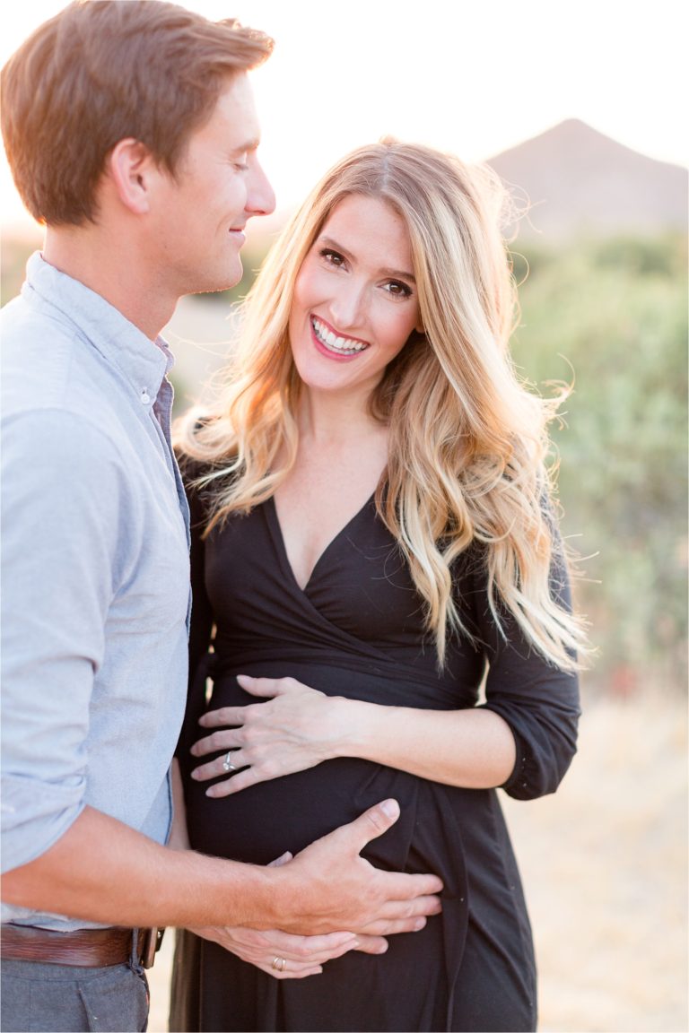 Desert Family Maternity Session with Aaron & Jen Olmstead