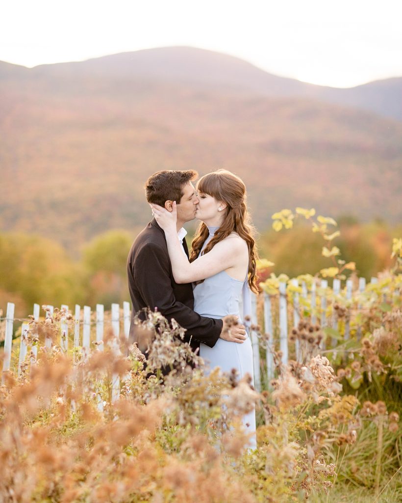 Vermont Fall Engagement Session at Stowe Mountain and Trapp Family ...